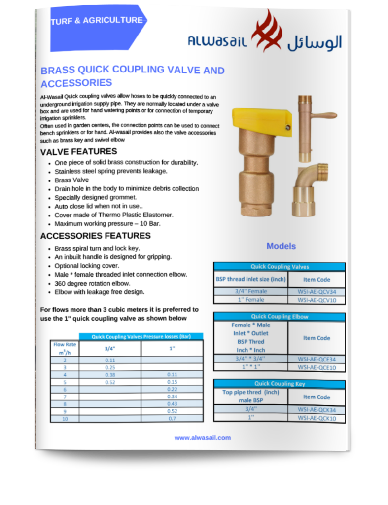 Catalogs and Datasheets - Alwasail Industrial Company